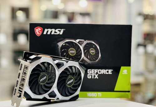 Видеокарта MSI GeForce GTX 1660 Ti Ventus XS OC 6G