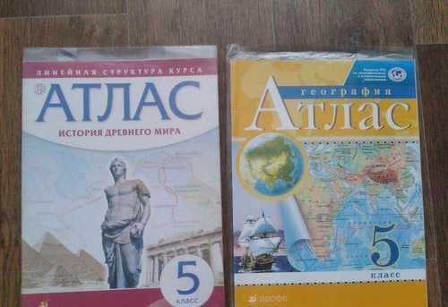 Атласы для 5 класса история и география