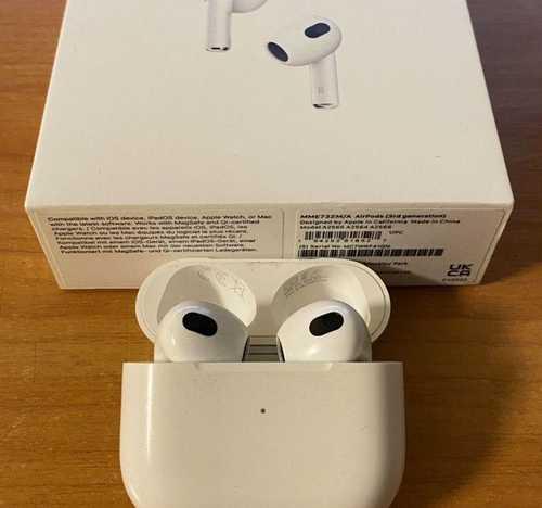 Беспроводные наушники apple AirPods 3