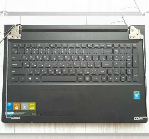 Lenovo G50-70 детали нижней части корпуса