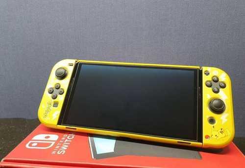 Интересный Nintendo switch Oled прошитый