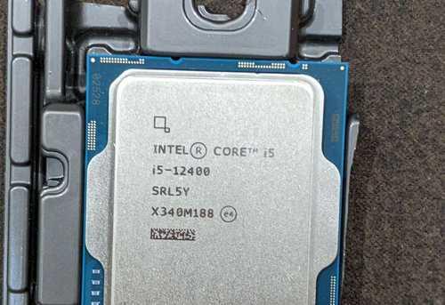 Cpu intel core i3 12100f, i5 12400