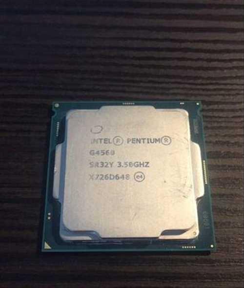 Процессор intel pentium g4560 lga1151v1