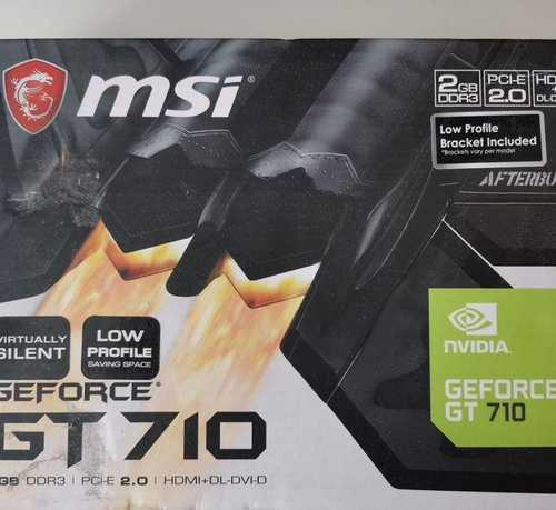 Видеокарта MSI Geforce gt 710 2Gb