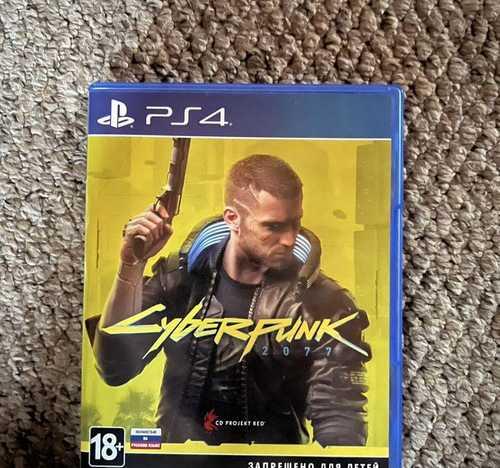 Cyberpunk 2077 ps4 диск