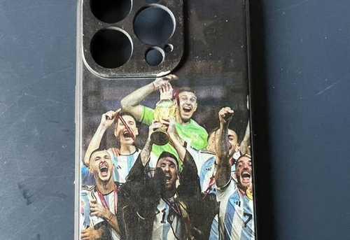 Чехол для айфон iPhone 14 Lionel Messi FIFA FFZ01