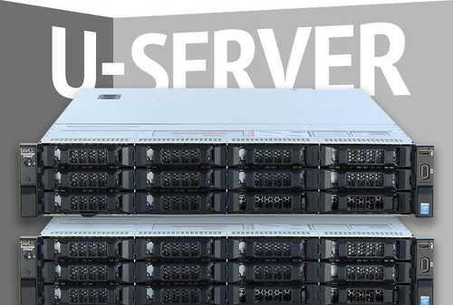 Сервер Dell R730XD 12LFF 2x2698v3 128Gb H730p 2x75