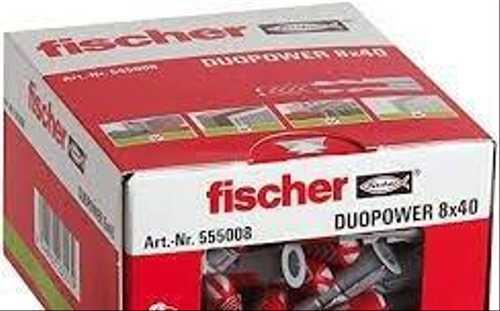 Дюбель универсальный fischer DuoPower 8х40