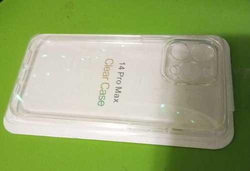 Чехол Пластик iPhone 14 Pro Max Clear Case