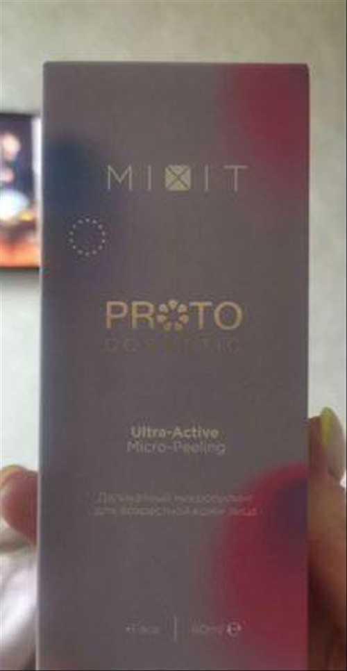 Mixit микропилинг для лица 30+
