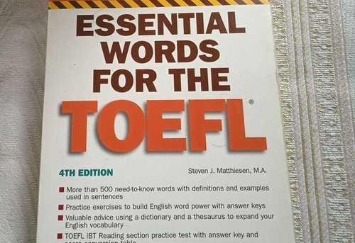 Essential words for the Toefl ibt Barron's