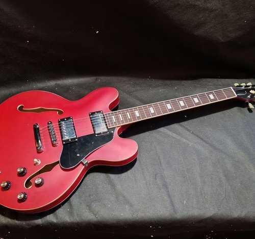 Реплика Gibson ES-335 красная матовая