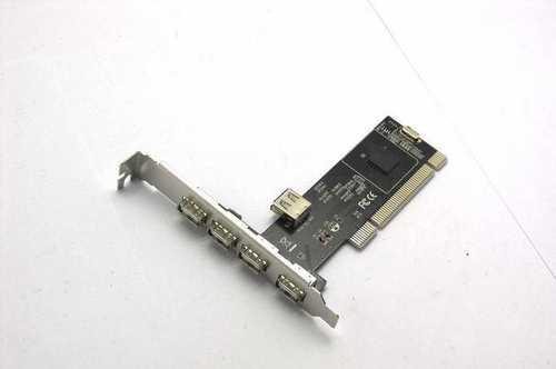 Контроллер Orient DC-612 (PCI to USB 2.0)