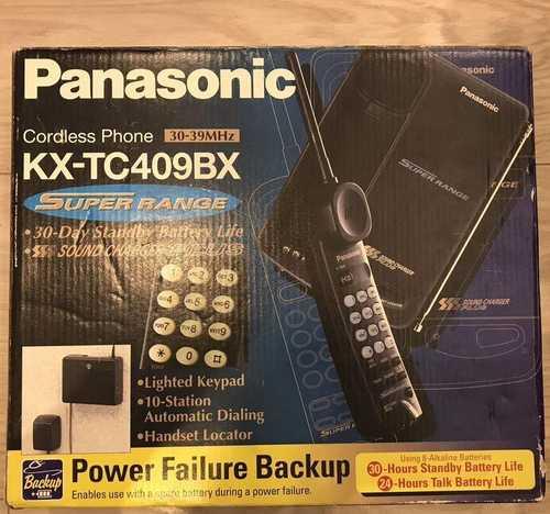 Радиотелефон Panasonic KX-TC409BX