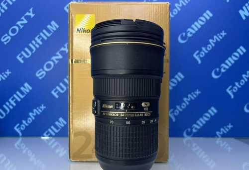 Nikon 24-70mm f/2.8E VR (новый, гарантия)