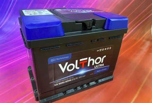 Аккумулятор Volthor Ultra 60 ah 600a