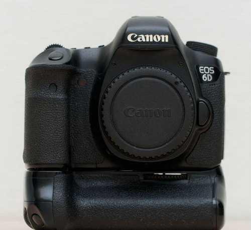 Canon 6D (WG) body с бат. ручкой и допами