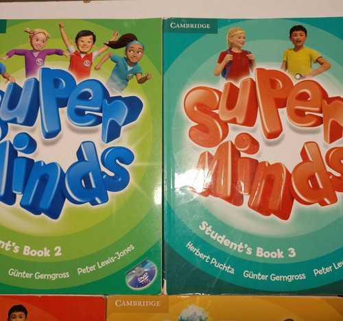 Super Minds 2, 3, 4, 5, 6