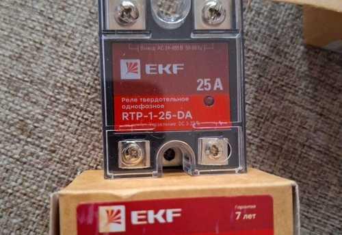 Реле твердотельное однофазное EKF RTP-25-DA