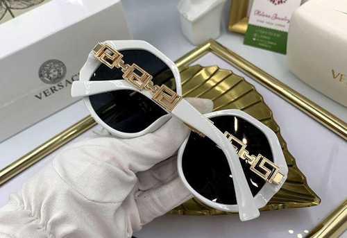 Солнцезащитные очки женские Versace белые (571)