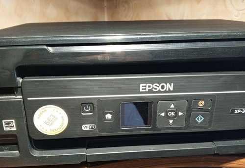 Цветной струйный мфу принтер epson xp342