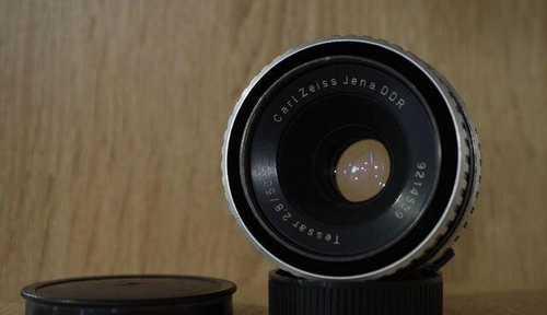 Carl Zeiss Jena DDR Tessar 50 mm f/2.8 Зебра