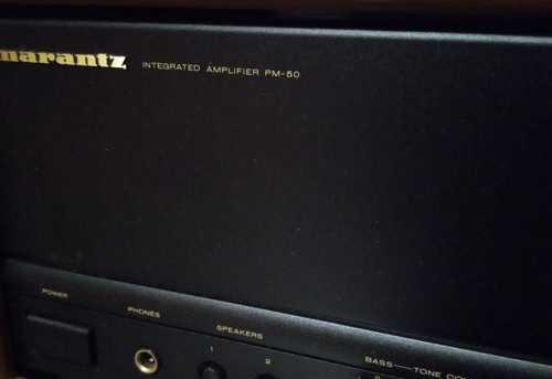 Усилитель marantz pm 50