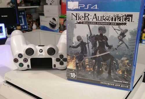 Sony PS4 Slim white + Nier Automata