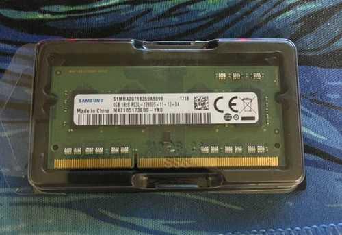 Оперативная память Samsung 4 гб DDR3 1600 мгц