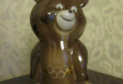 Олимпийский Мишка 1980г. 14см