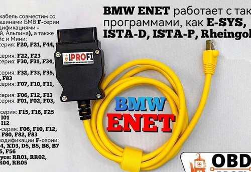 BMW enet (Ethernet to OBD) BMW F и G -серии