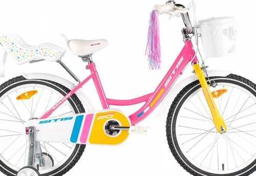 Велосипед sitis marie 20" (2024) Pink Ros99