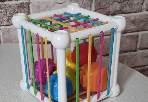 Развивающая игрушка сортер куб