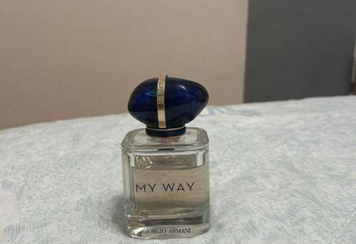 Туалетная вода Giorgio Armani My Way