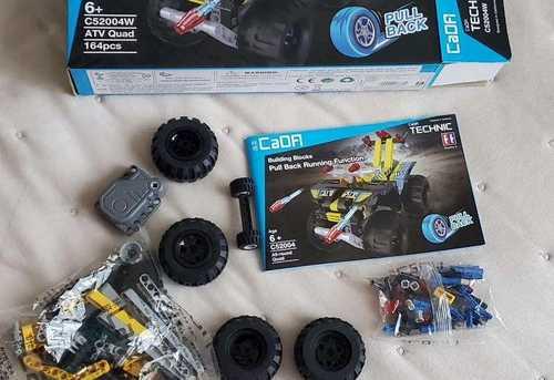 Новый конструктор cada technic квадроцикл, lego