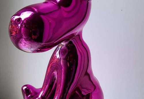 Фигурка зеркальная керамика собачка Снуппи 16см