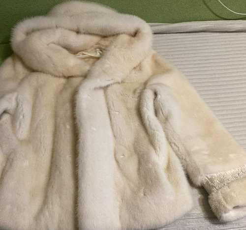 Полушубок норковый 46