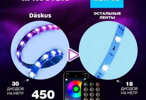 Светодиодная лента rgb 15 и 20 метров с пультом