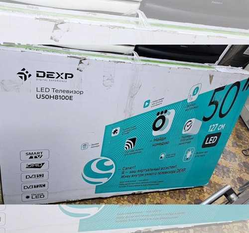 Телевизор dexp 50 дюймов (127см)