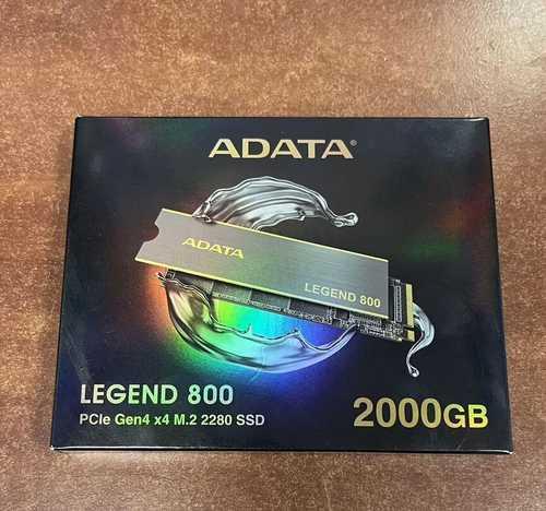 Накопитель SSD 2Tb M.2 Adata Legend 800