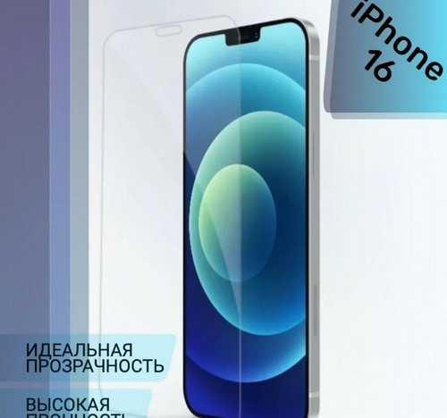 Защитное стекло для iPhone 16