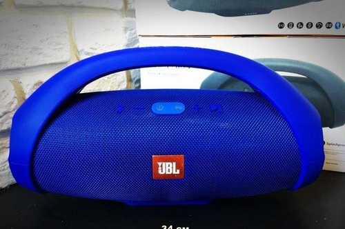 Колонка JBL Бумбокс Синяя 35 см