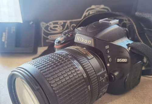 Фотоаппарат Nikon d5100 + объектив nikkor 18-149