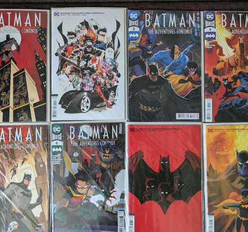 Комиксы Batman: The Adventures Continue #1-8