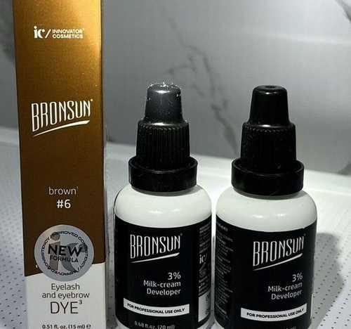 Краска Bronsun 6 и оксидант 3%
