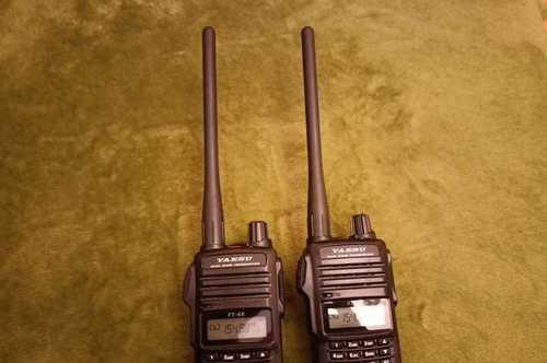 Две радиостанции Yaesu FT-4XR