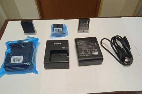 Зарядное устройство canon и аккумулятор lpE10