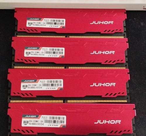 Juhor ddr4 3200 32GB (8x4)