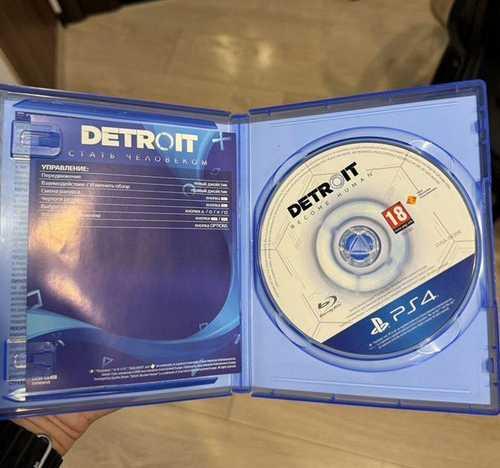 Detroit become human ps4 диск