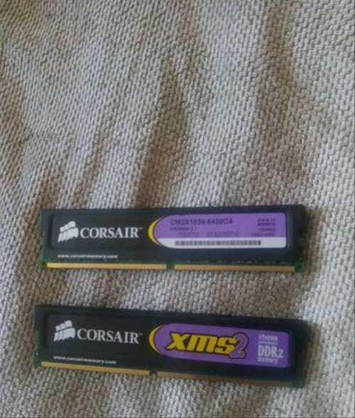 Оперативная память Corsair XMS2 DDR2 2Гб